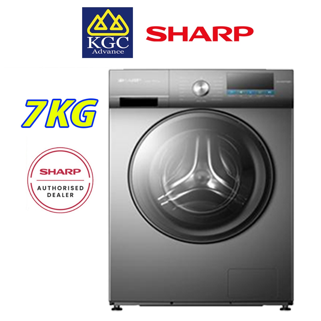 Sharp 7kg Front Load Washing Machine ESFX7APG | Shopee Malaysia