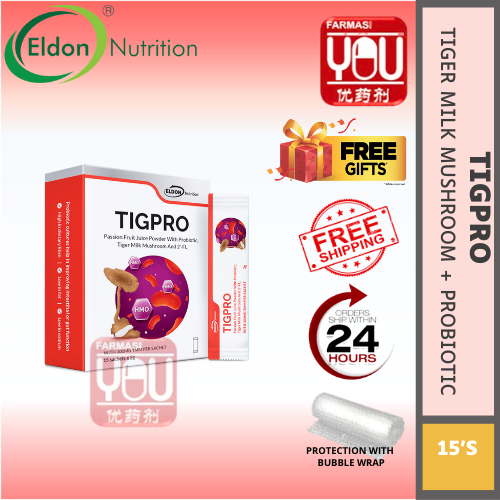 [YOUPHARMACY] ELDON Holistica TigPro Powder 15's - Triple Protection ...