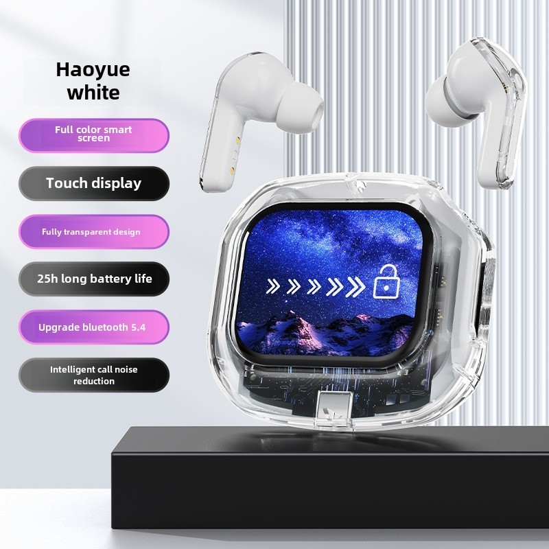 NEW MODEL Ultrapods LCD Screen Earbuds 12 hours playtime bluetooth 5.4 ...