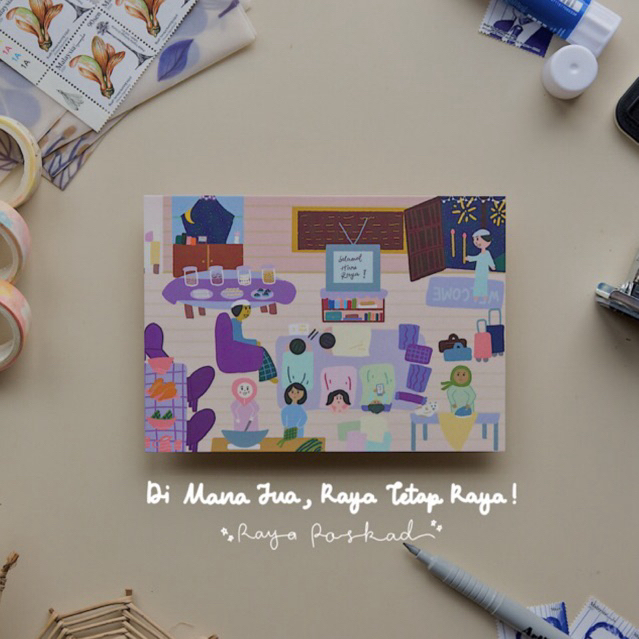 Raya Poskad (2023 Raya Collection) | Shopee Malaysia