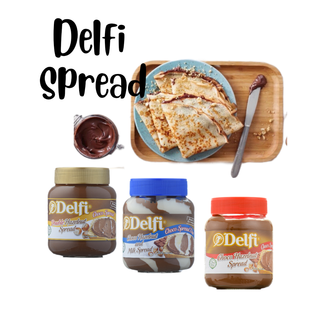 Chocolate Coklat Hazelnut Spread Choco Milk Delfi 350g | Shopee Malaysia