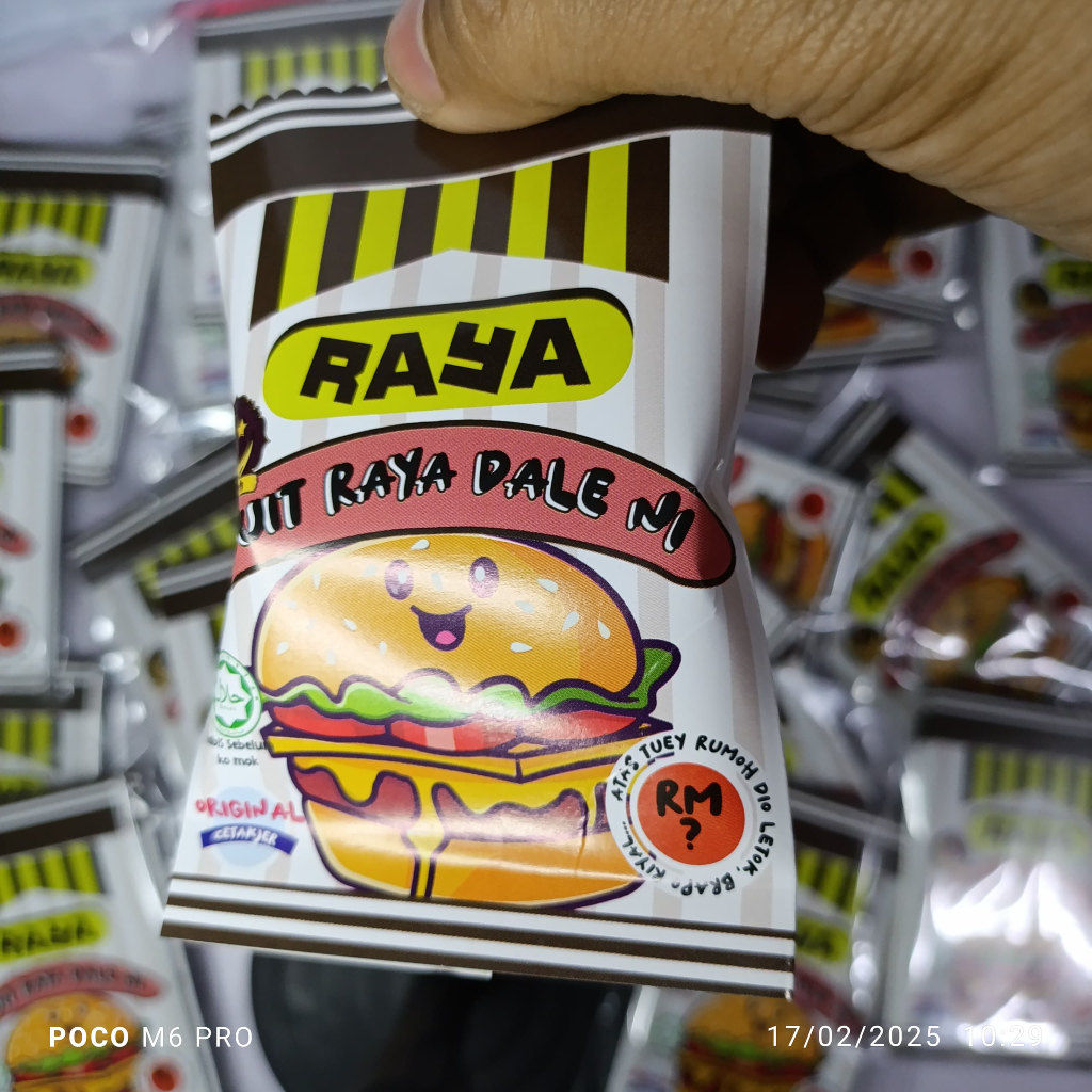 Sampul Duit Raya 2025, Sampul jajan, Sampul gula gula, Sampul Candy ...