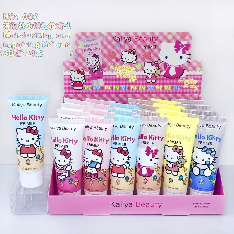 24PCS HELLO KITTY PRIMER BY KALIYA BEAUTY | Shopee Malaysia