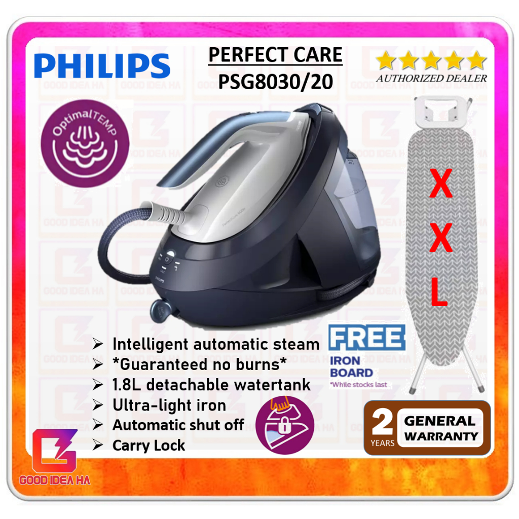 PHILIPS PerfectCare 8000 Series Steam Generator PSG8030/20 Guaranteed ...