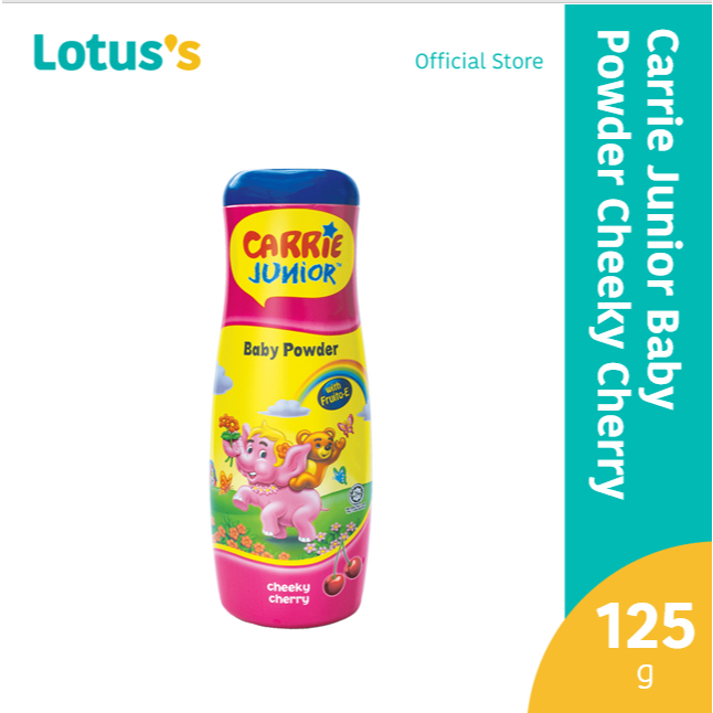 Carrie Junior Baby Powder Cheeky Cherry 125g | Shopee Malaysia