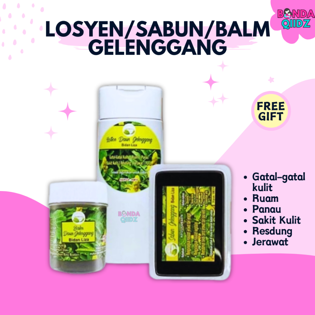 SABUN GELENGGANG LOSYEN GELENGGANG LOTION GELENGGANG CHICKEN POX HFMD ...