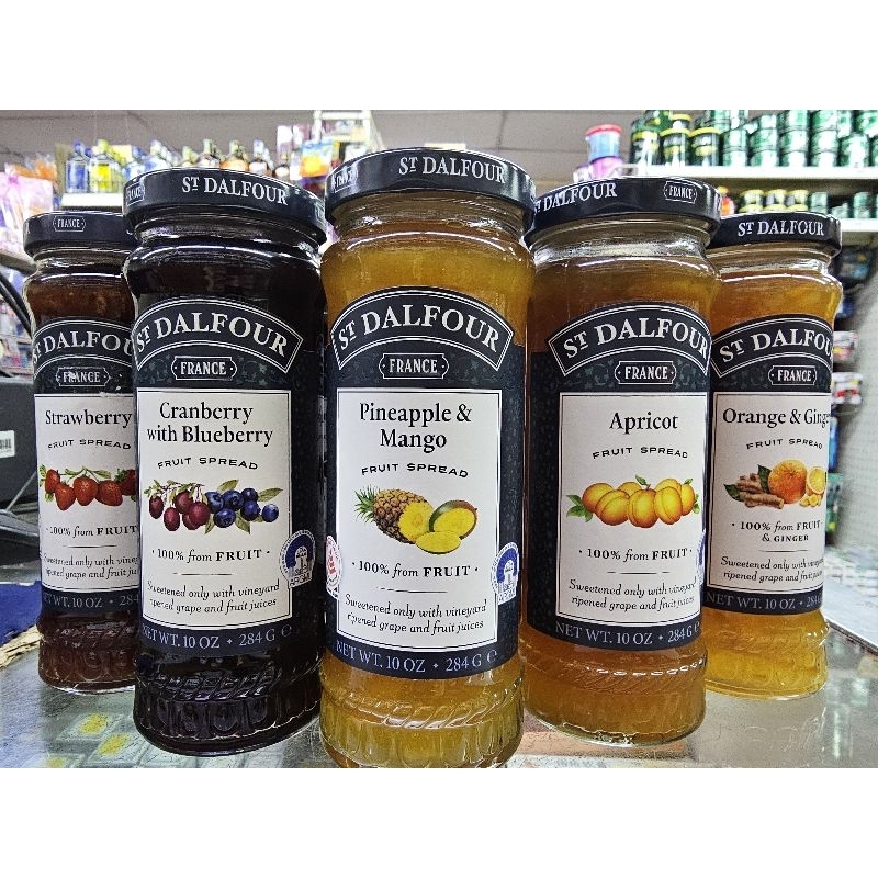 St.Dalfour Fruits Spread Jam 284g /Exp;;08 To 12-2027-2028 | Shopee ...