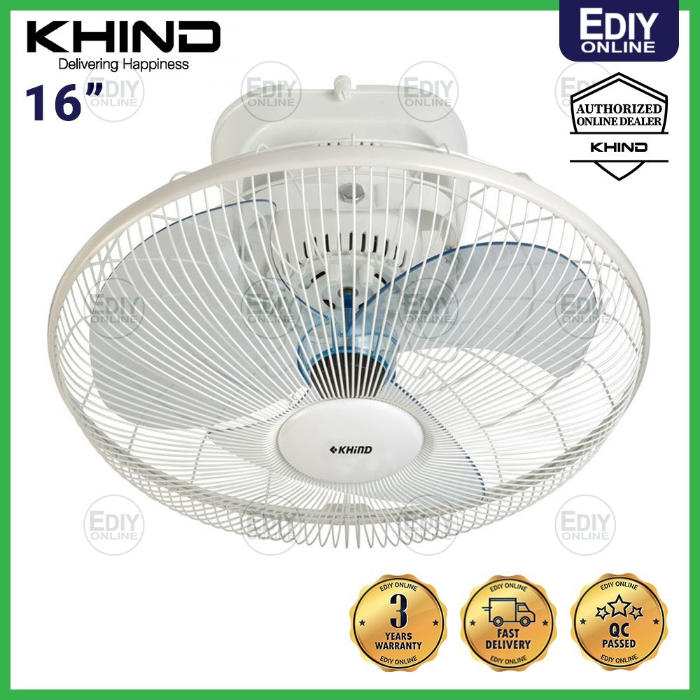 Khind Auto Fan Ceiling AF1601 AF-1601 Kipas Auto Siling 风扇 3 Years ...