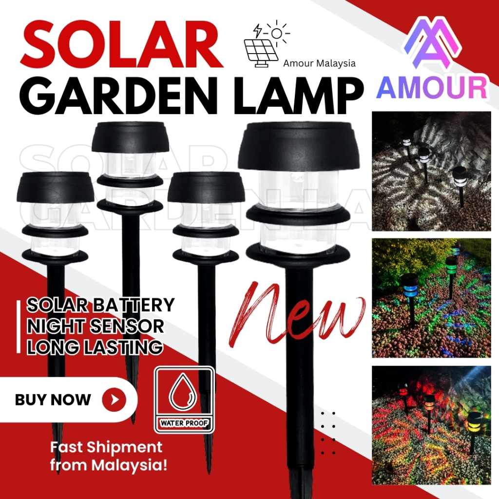 Lampu Solar Outdoor Solar Garden Lights Lampu Raya Waterproof Solar Led ...