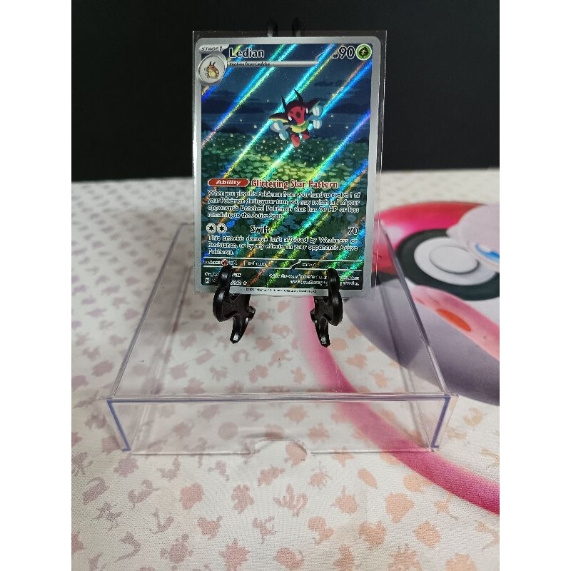 POKEMON STELLAR CROWN LEDIAN 144/142 ILLUSTRATION RARE | Shopee Malaysia