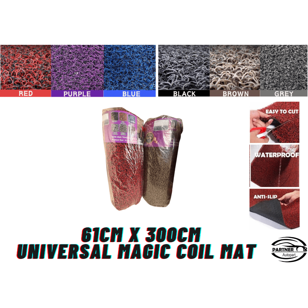 UNIVERSAL MAGIC COIL MAT (61CM X 300CM) | Shopee Malaysia