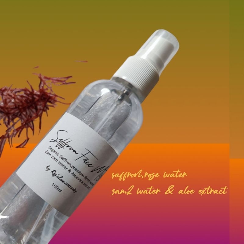 Saffron Face mist/with zamzam water/cream | Shopee Malaysia