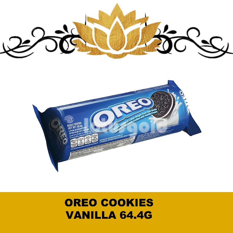 OREO COOKIES VANILLA 64.4G (SMALL) | Shopee Malaysia