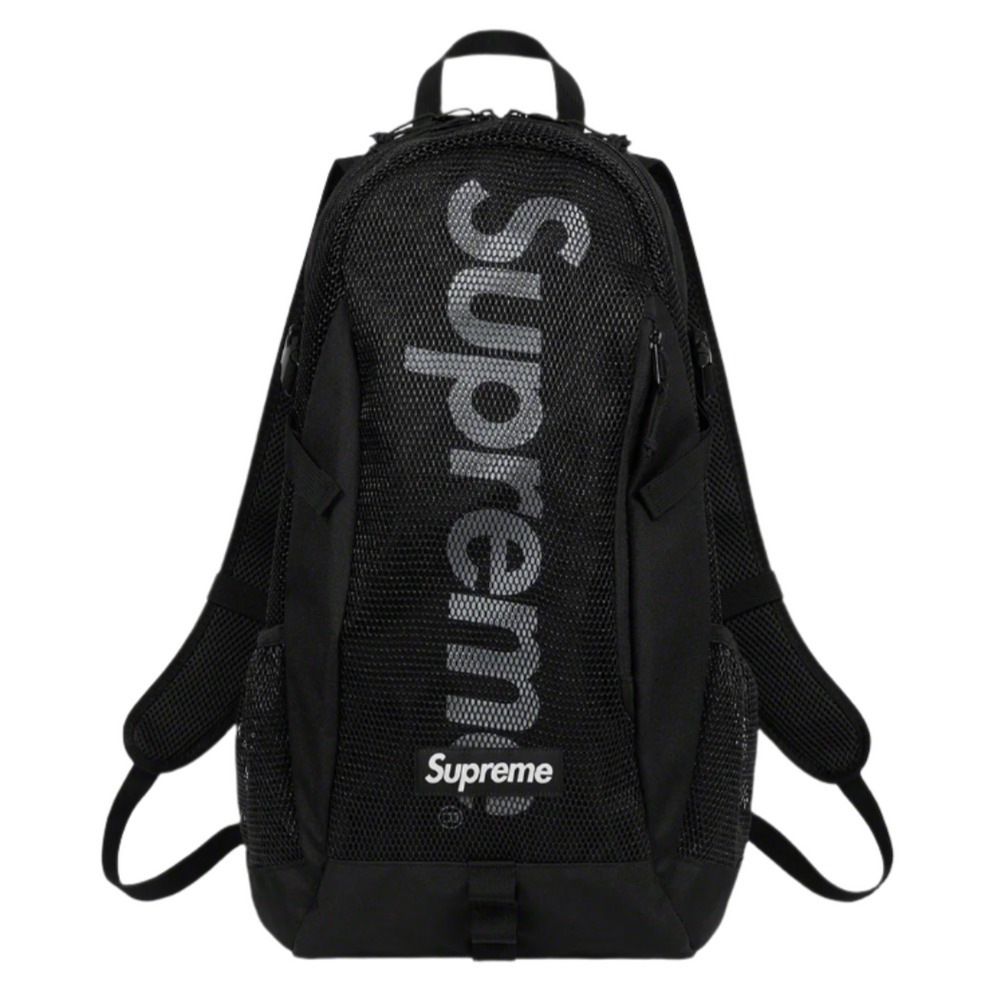 Supreme Mesh Backpack Black (SS20) | Shopee Malaysia