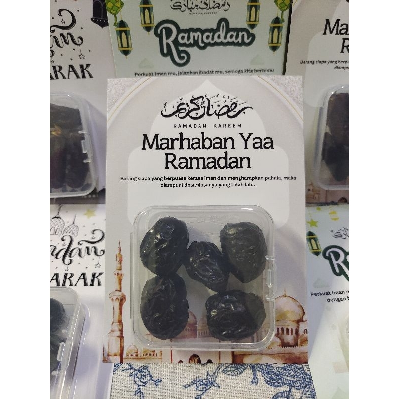 KURMA GIFT STYLE RAMADAN WISH CARD/KURMA MINI BOX | Shopee Malaysia