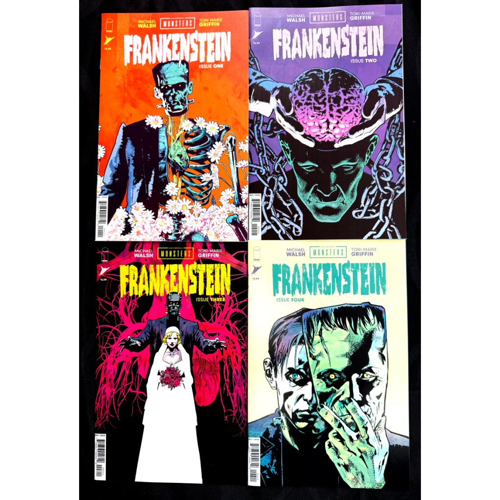Universal Monsters Frankenstein - COMPLETE SET - IMAGE COMICS - Comic ...