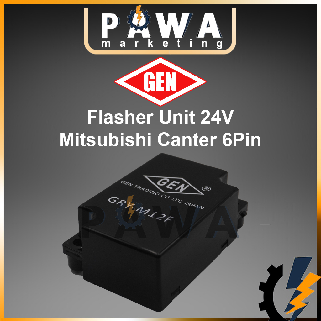Gen Japan 100% Original Flasher Unit Signal Relay Mitsubishi Canter ...
