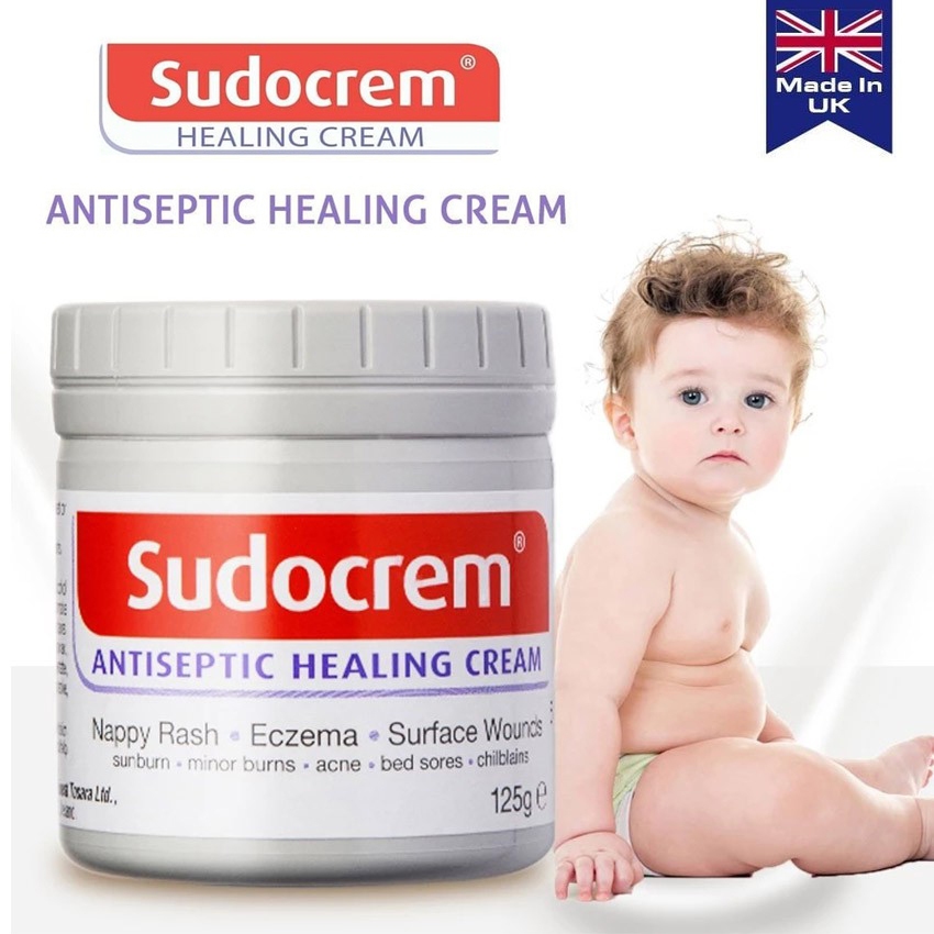 Sudocrem Nappy Rash Cream Baby Nappy Rash Cream Antiseptic Healing ...