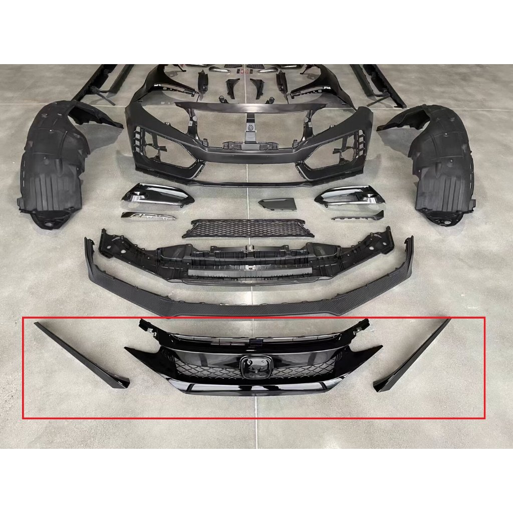 Honda Civic FK8 Type R Front Grille | Shopee Malaysia