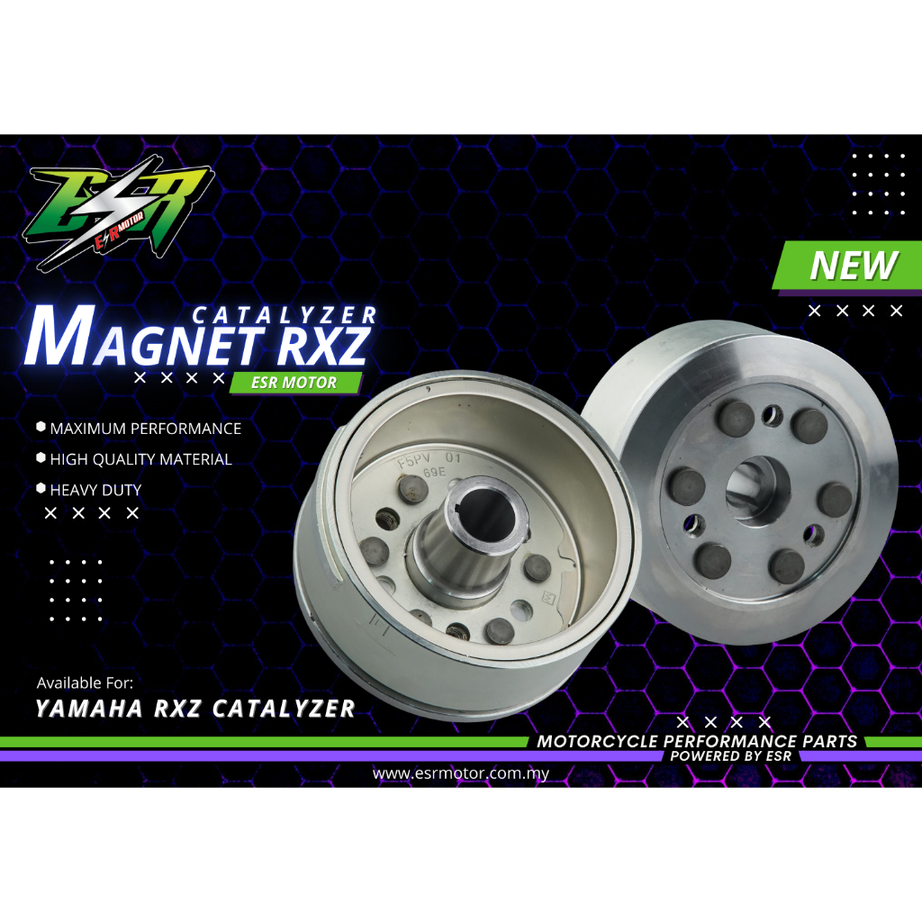 ESR MOTOR CATALYZER MAGNET FOR YAMAHA RXZ | Shopee Malaysia