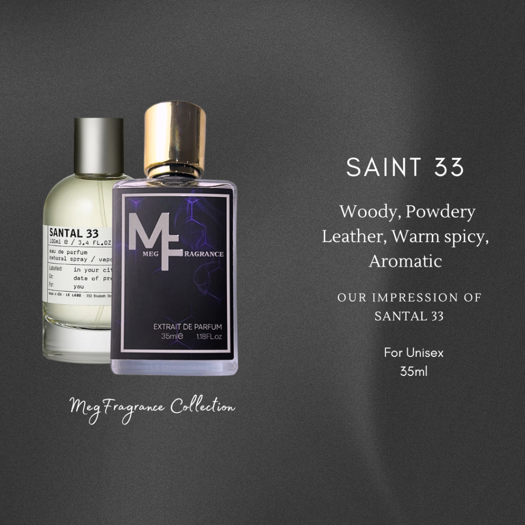 MF SAINT 33 PERFUME FOR WOMEN AND MEN | Shopee Malaysia