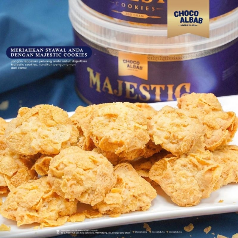 Biskut Raya Choco Albab Majestic Raya Cookies | Shopee Malaysia