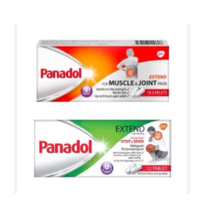 PANADOL EXTRA 500mg | PANADOL EXTEND 665mg 1 BOX (12Tablet) | Shopee ...
