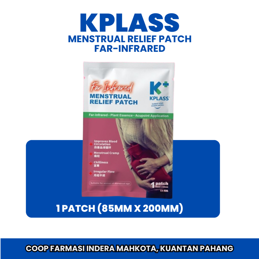 KPLASS MENSTRUAL RELIEF PATCH(FAR-INFRARED) | Shopee Malaysia