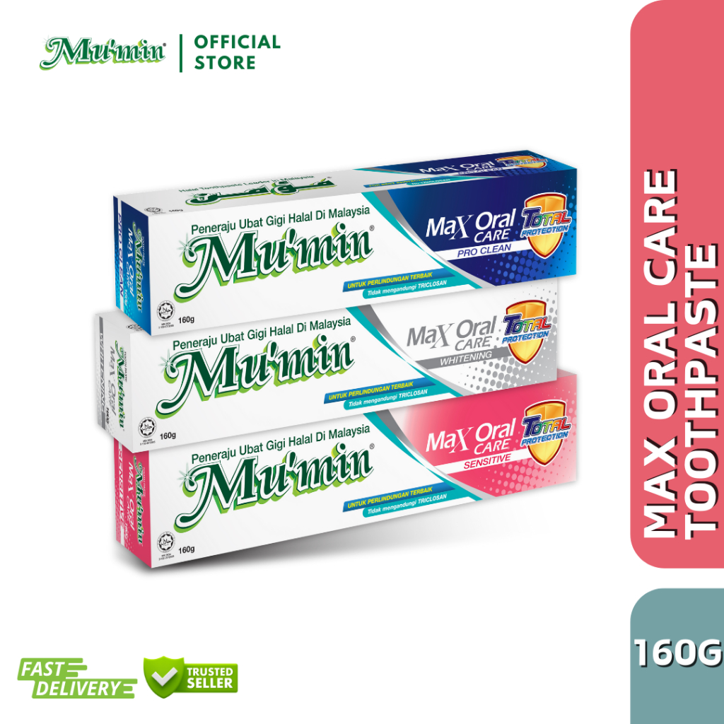 MU'MIN Ubat Gigi Max Oral Care - Sensitive | Shopee Malaysia