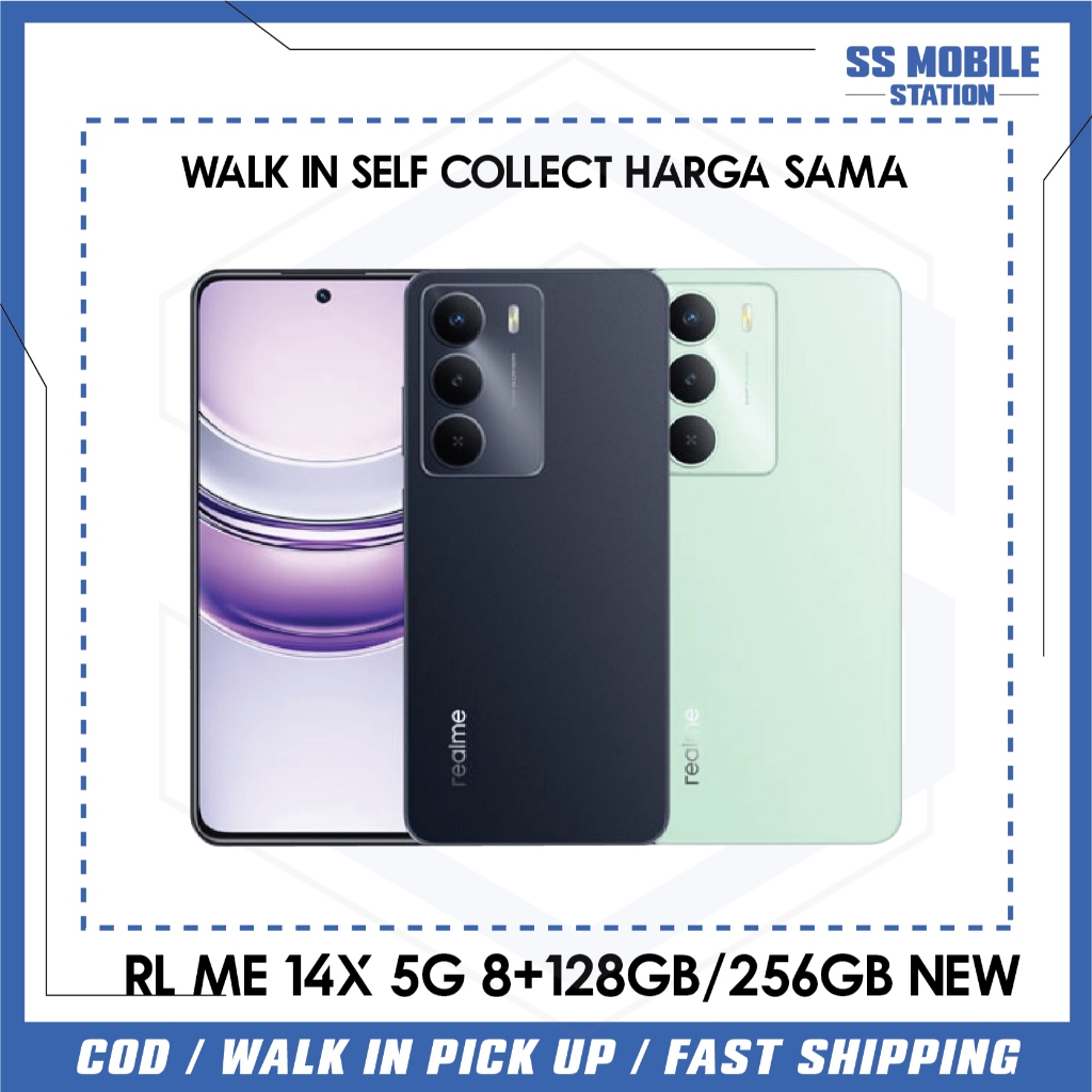 RL ME 14X 5G 8GB/128GB/256GB (1 Tahun Warranty) NEW | Shopee Malaysia
