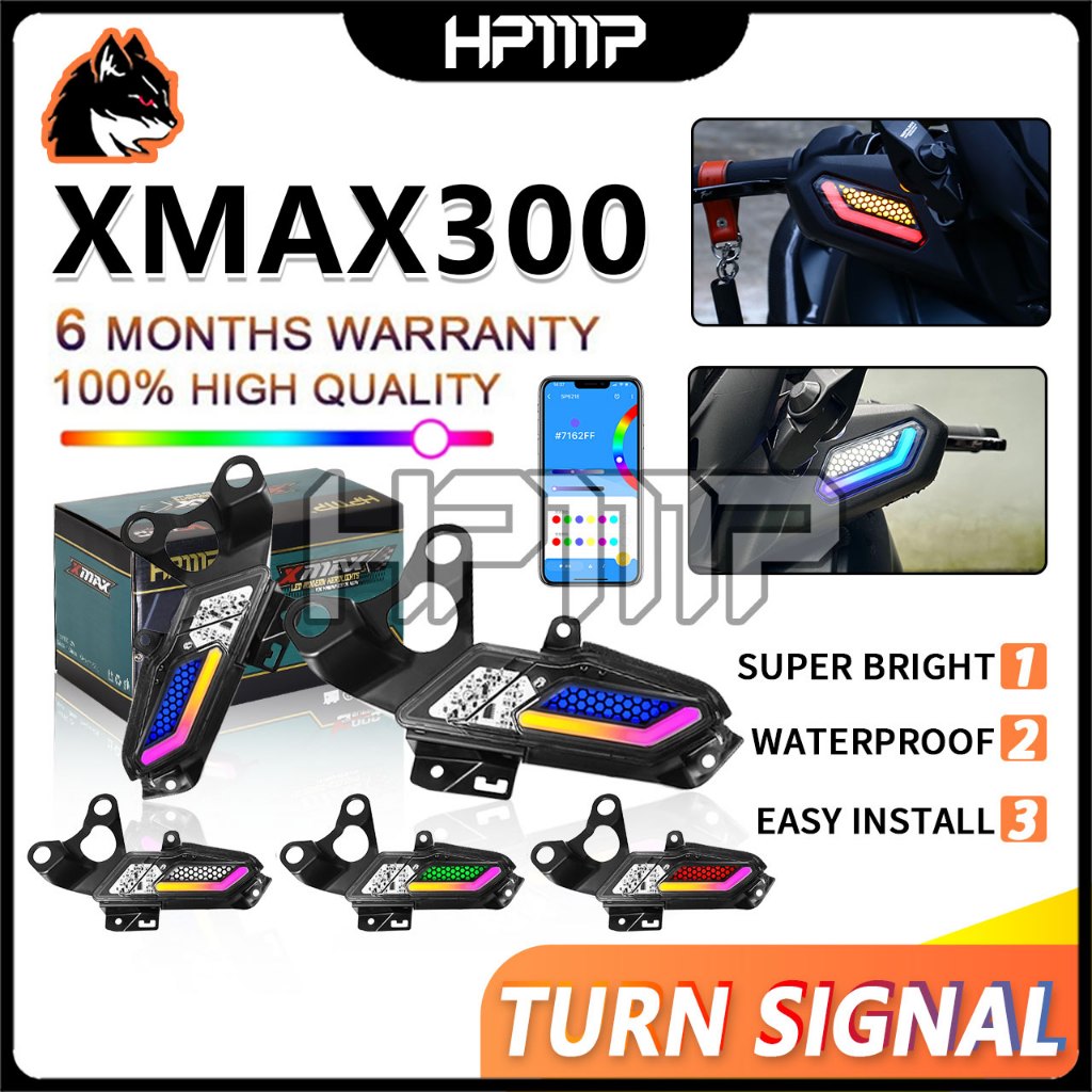 Yamaha Xmax 300 Xmax300 Led Signal Lamp Lampu Depan Mata Gaban Turn ...