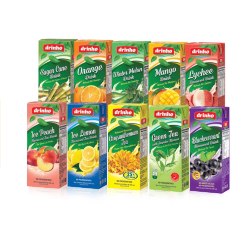 DRINHO Air Kotak 250ml X 24pcs | Shopee Malaysia
