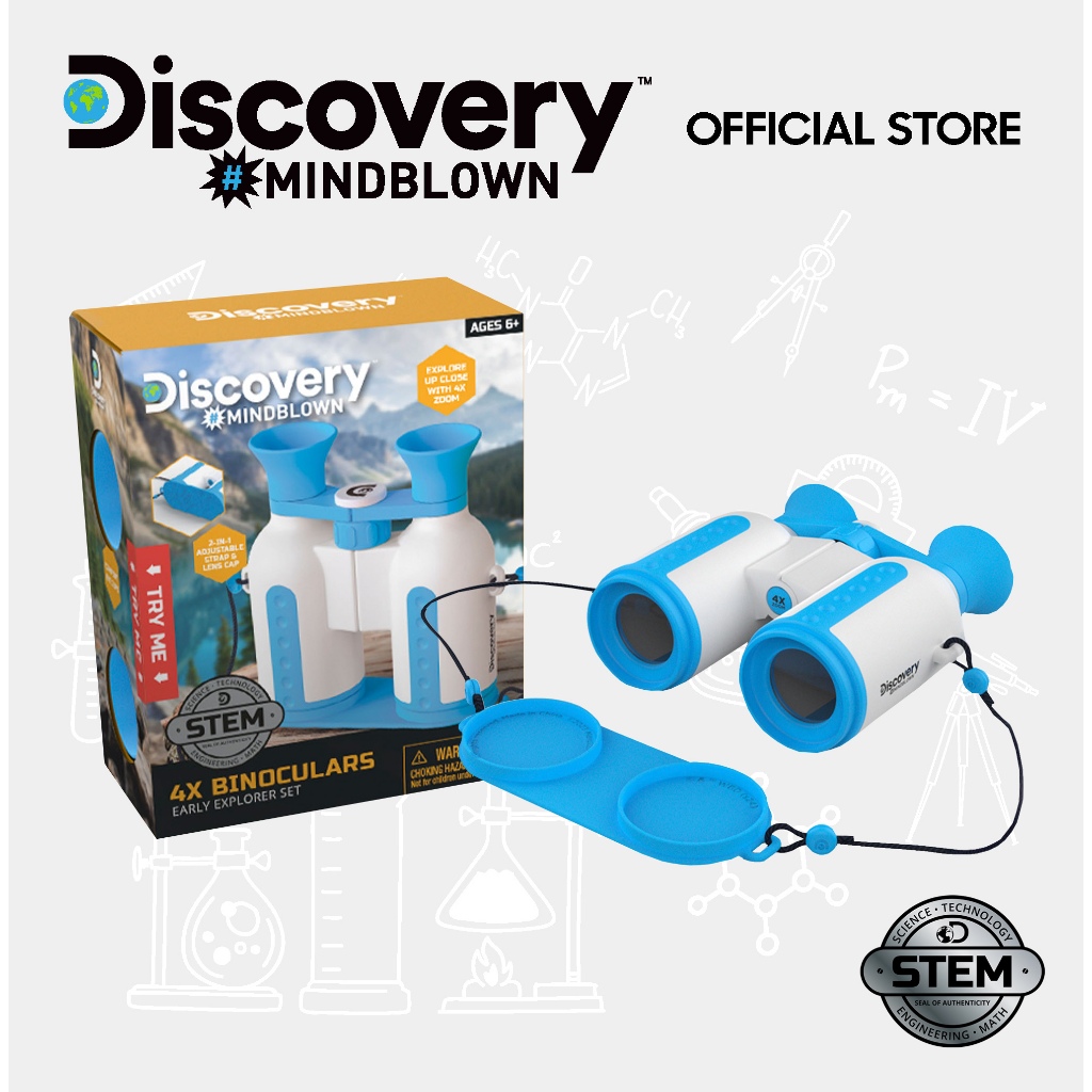 Discovery Mindblown Binocular Kids Educational Learning Activity STEM ...