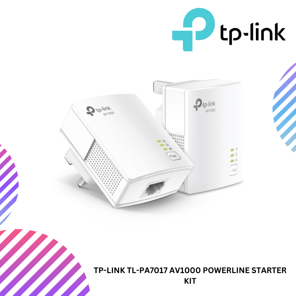 TP-Link TL-PA7017 AV1000 Powerline Starter Kit | Shopee Malaysia