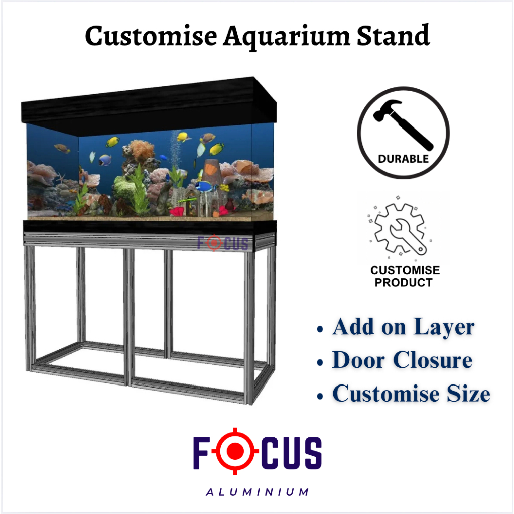 Customise Aquarium Frame Fish Tank Rack Aquarium Stand Aquarium Rack ...