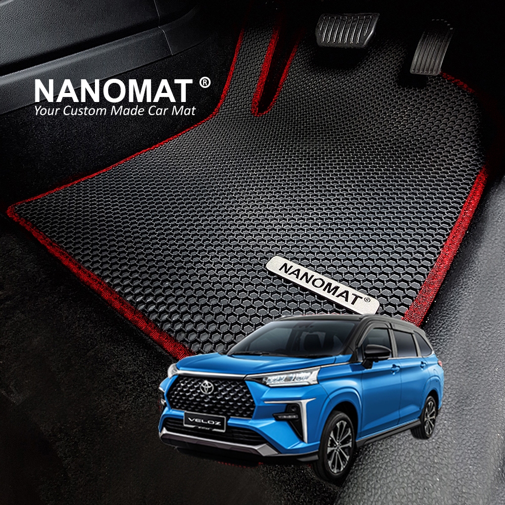 NANOMAT Honey Comb Toyota Veloz W100 2021 - Present Car Mat/Carpet ...