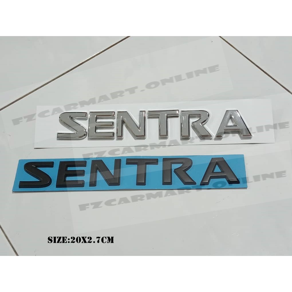NISSAN SENTRA EMBLEM LOGO(ABS) | Shopee Malaysia