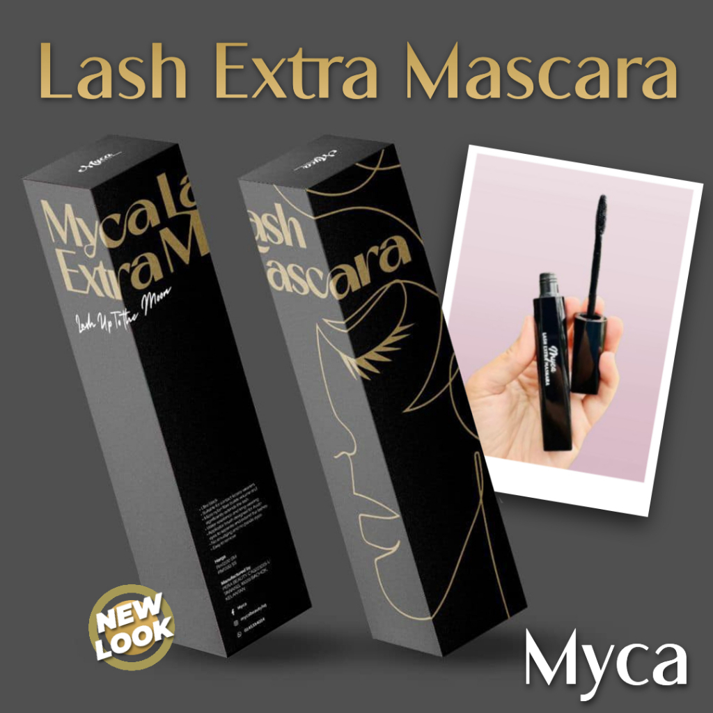 Myca Mascara New Lash Extra Maskara Baru Volume Curl Long Lengthen ...