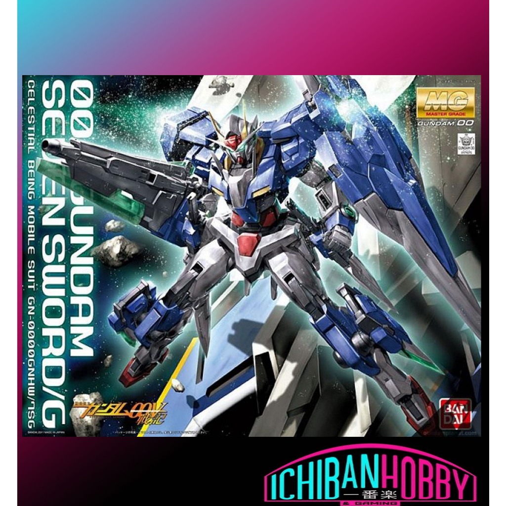 (READY STOCK) BANDAI MG 1/100 GN-0000GNHW/7SG 00 GUNDAM SEVEN SWORD/G | Shopee Malaysia