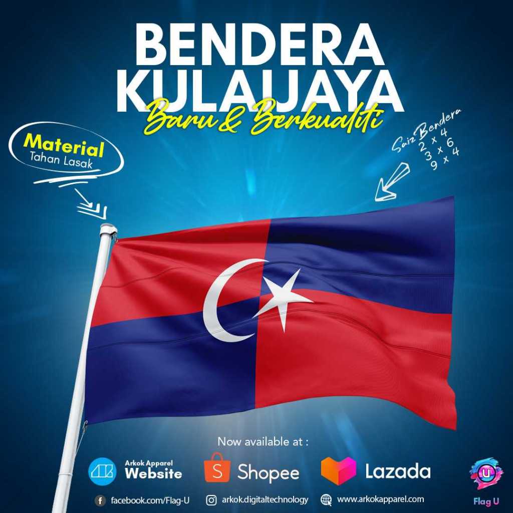 [READYSTOCK] Bendera Kulai Jaya | Daerah Johor | Shopee Malaysia