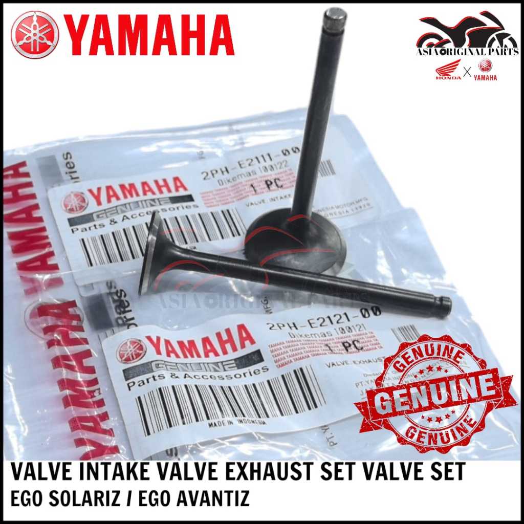 ORIGINAL INDONESIA YAMAHA EGO SOLARIZ EGO AVANTIZ VALVE INTAKE VALVE ...