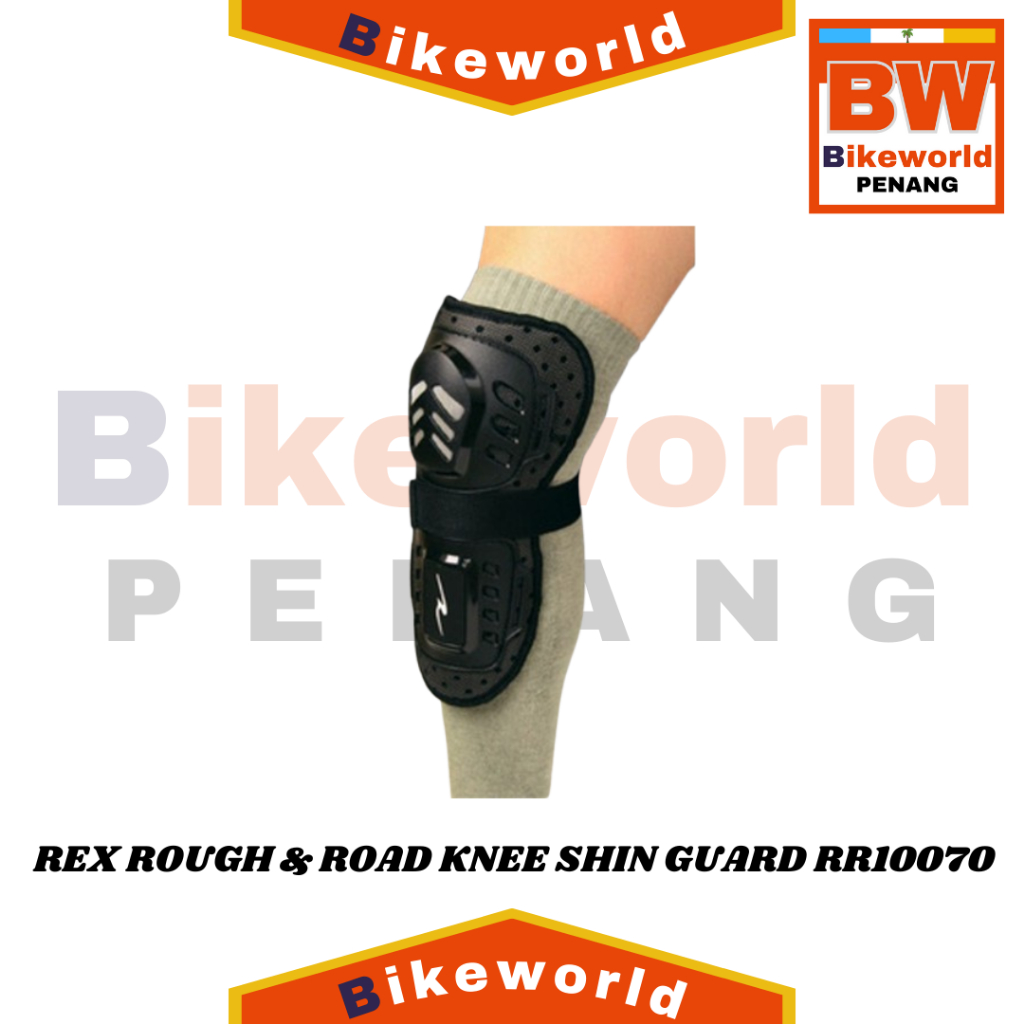 REX ROUGH & ROAD KNEE SHIN GUARD RR10070 [ BIKEWORLD PENANG ] | Shopee ...