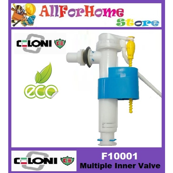 1/2" COVA CV4028D Dual Inlet Valve / Multiple 2 Way Cistern Inner Valve ...