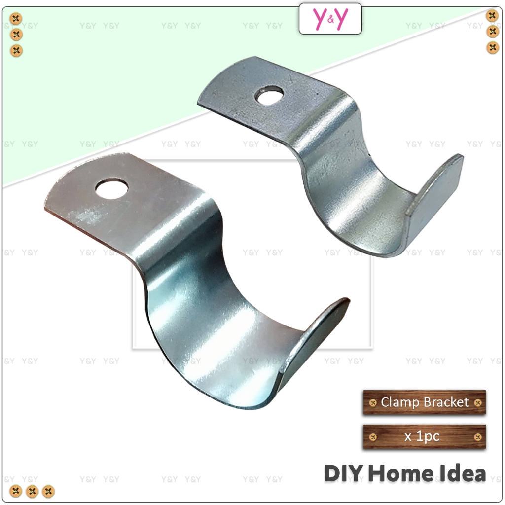 Y&Y Eco Round Pipe Half Saddle Clamp Bracket / Pipe Clip Holding ...