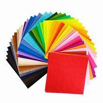 Felt Fabric Cloth / Woven Felt / Kain Felt A4 Size DIY Handcraft Art ...