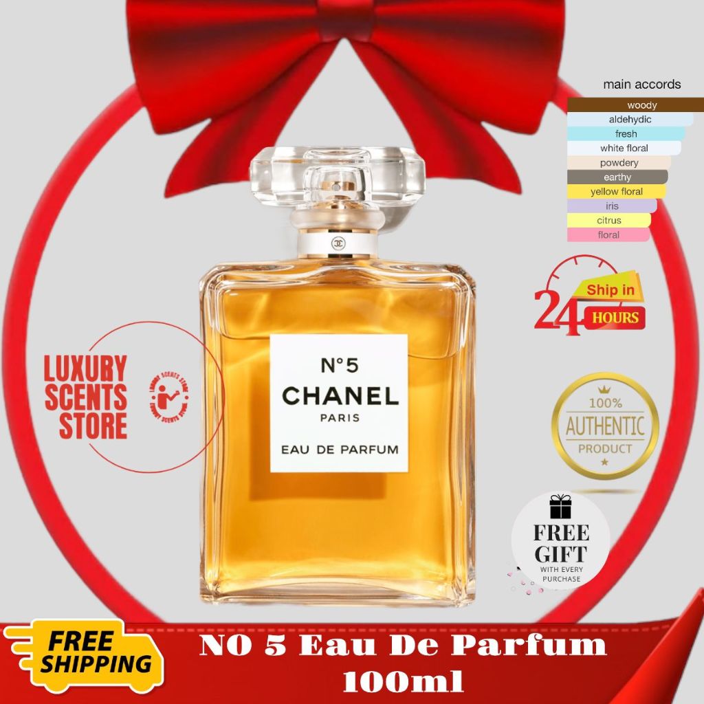 💯% Number N5 Eau De Parfum EDP 100ml Perfuem For Women | Shopee Malaysia