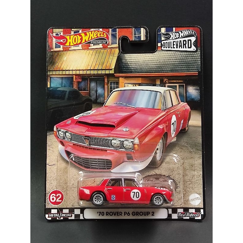 HOT WHEELS 2022 BOULEVARD #62 '70 ROVER P6 GROUP 2 | Shopee Malaysia
