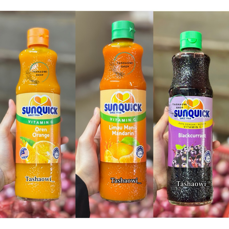🔥 Ready stock 🔥 Sunquick Oren | Mandarin | Blackcurrant 🔥 | Shopee Malaysia