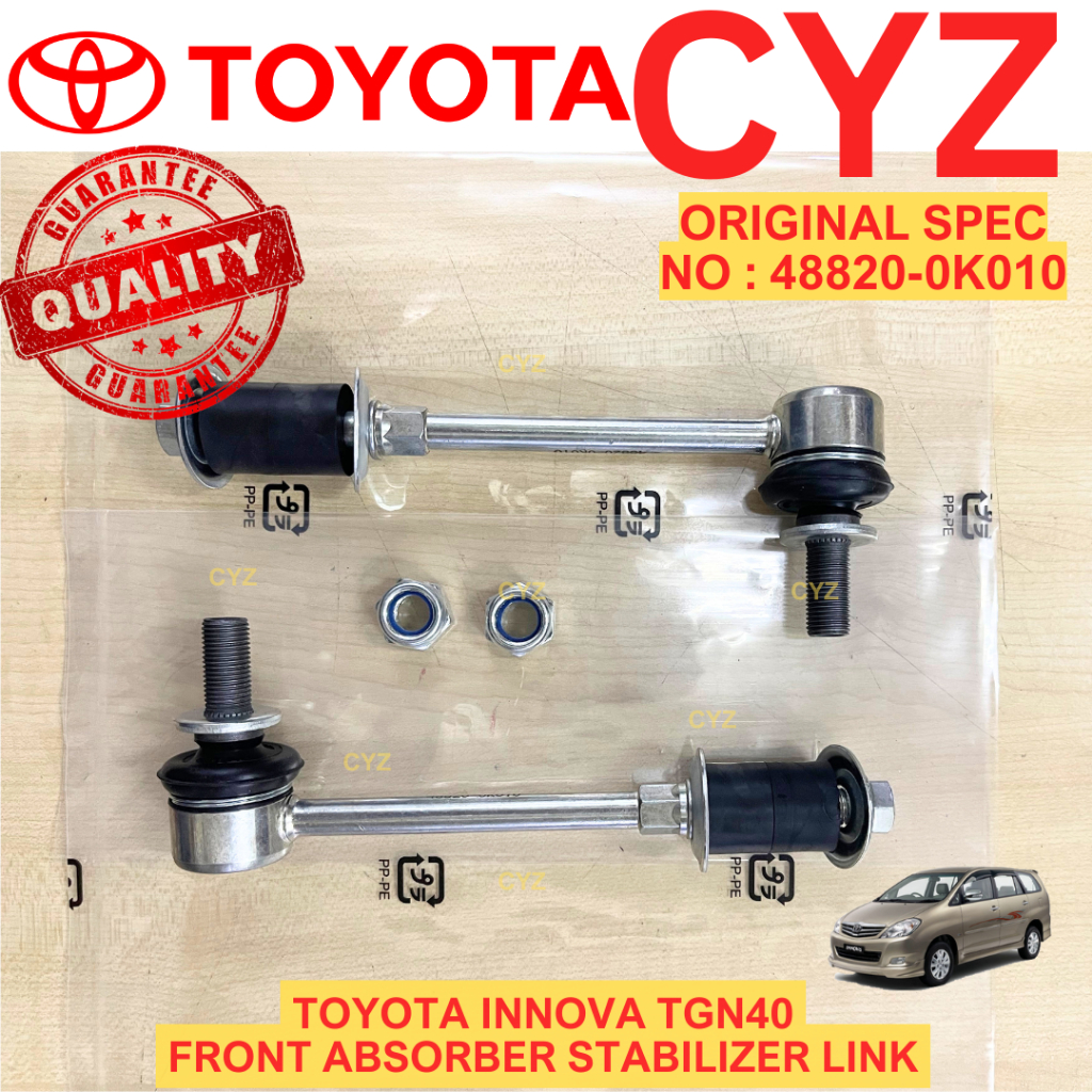 (1 PAIR) Front Absorber / Stabilizer Link TOYOTA INNOVA TGN40 (TOYOTA ...