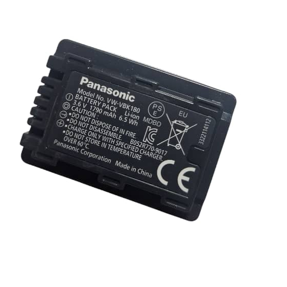 Panasonic VW-VBK180 Rechargeable Lithium-Ion Battery Pack (1790mAh ...